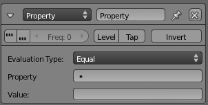 Property Sensor — Blender Manual